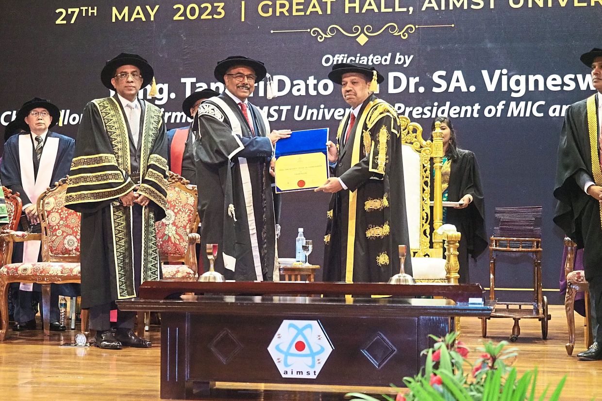 New chancellor for AIMST | The Star