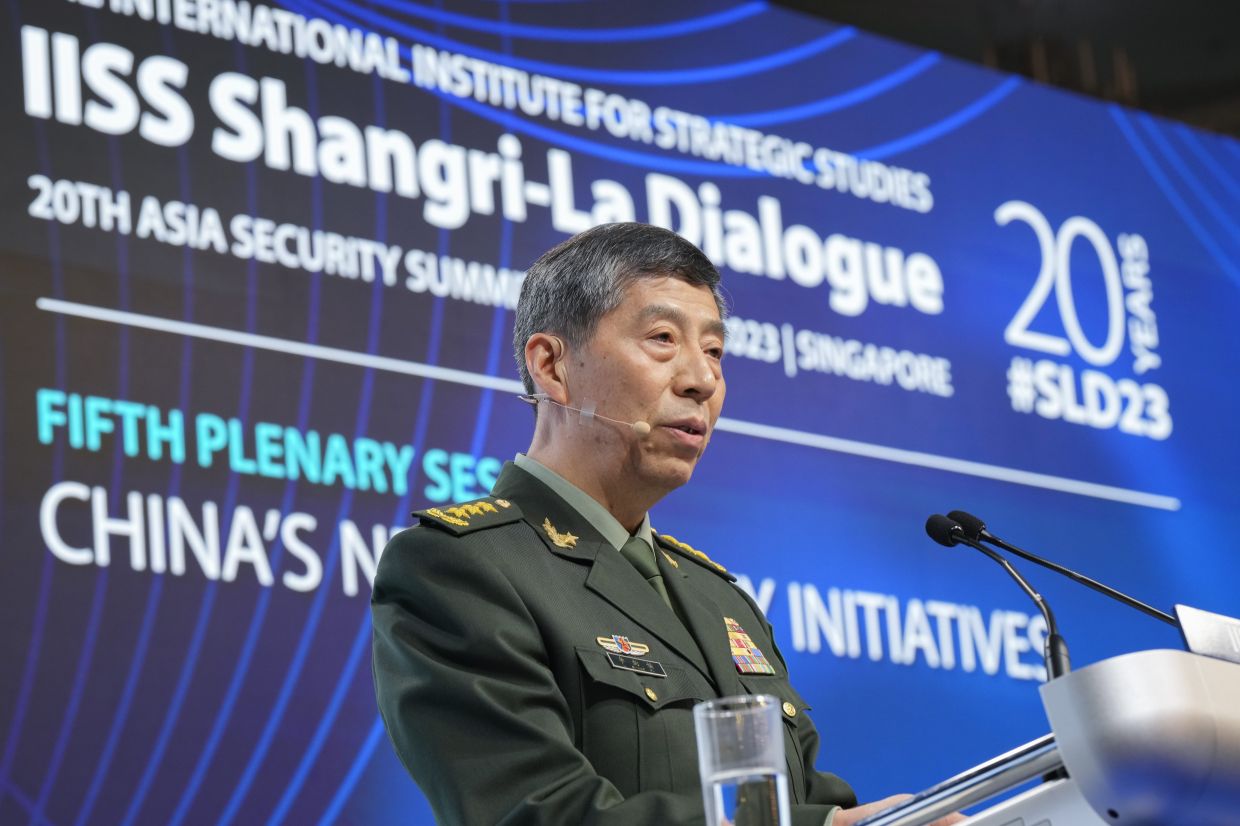 China defence minister slams US strategy in Indo-Pacifc, vows to defend ...