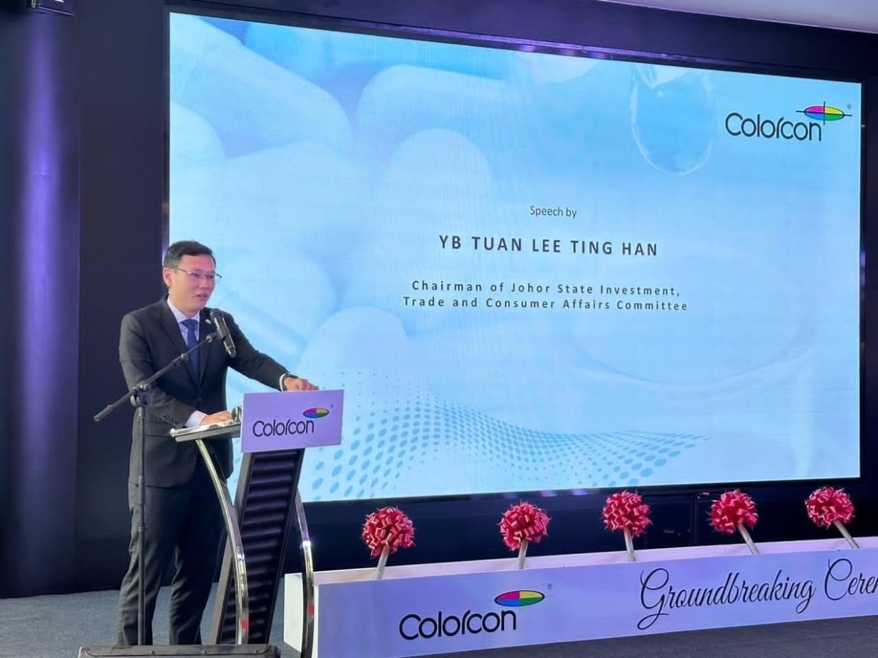 Pharmaceutical company Colorcon picks Johor to set up manufacturing ...