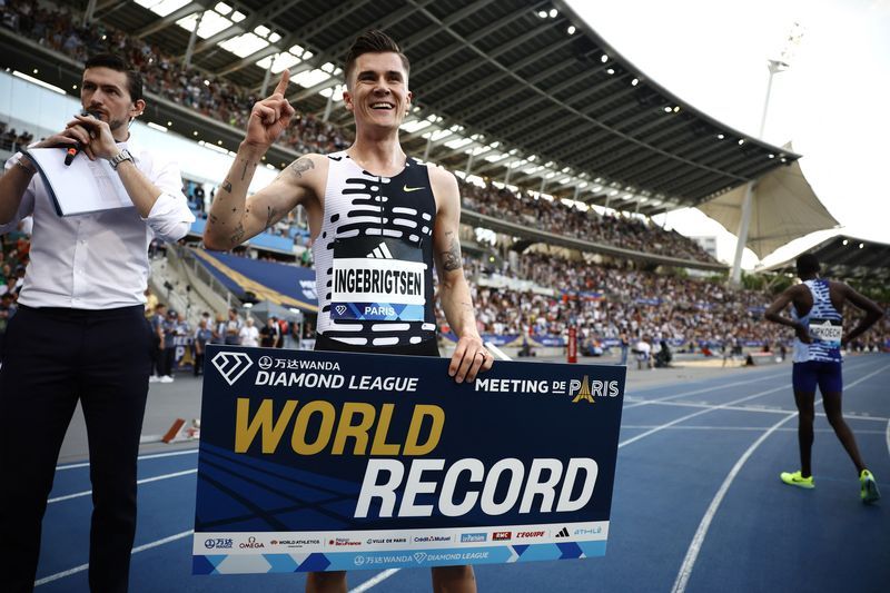 Athletics: Athletics-Ingebrigtsen shatters world record in seldom-run ...