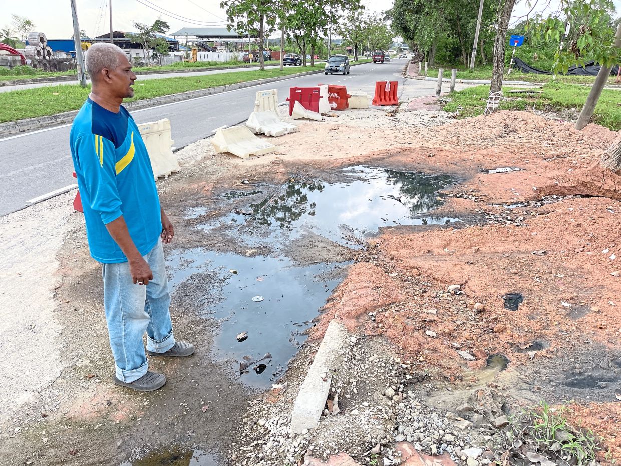 ‘Sinking road needs permanent solution’ | The Star