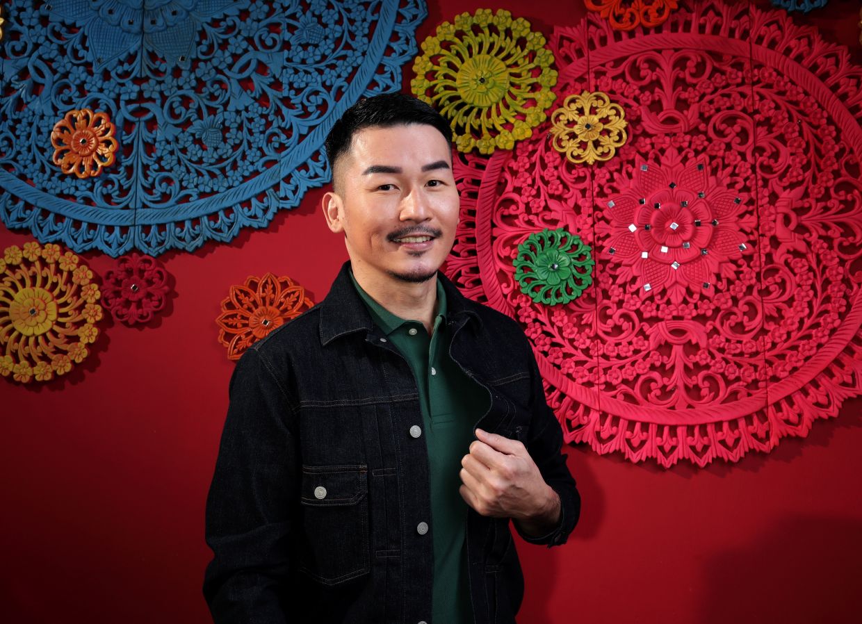 Fashion designer Orson Liyu is constantly trying out new creative ...