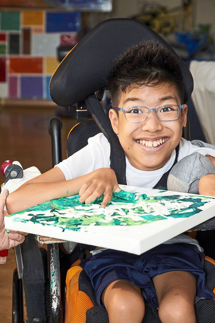 Father shares wisdom learnt from teenage son with spinal muscular ...