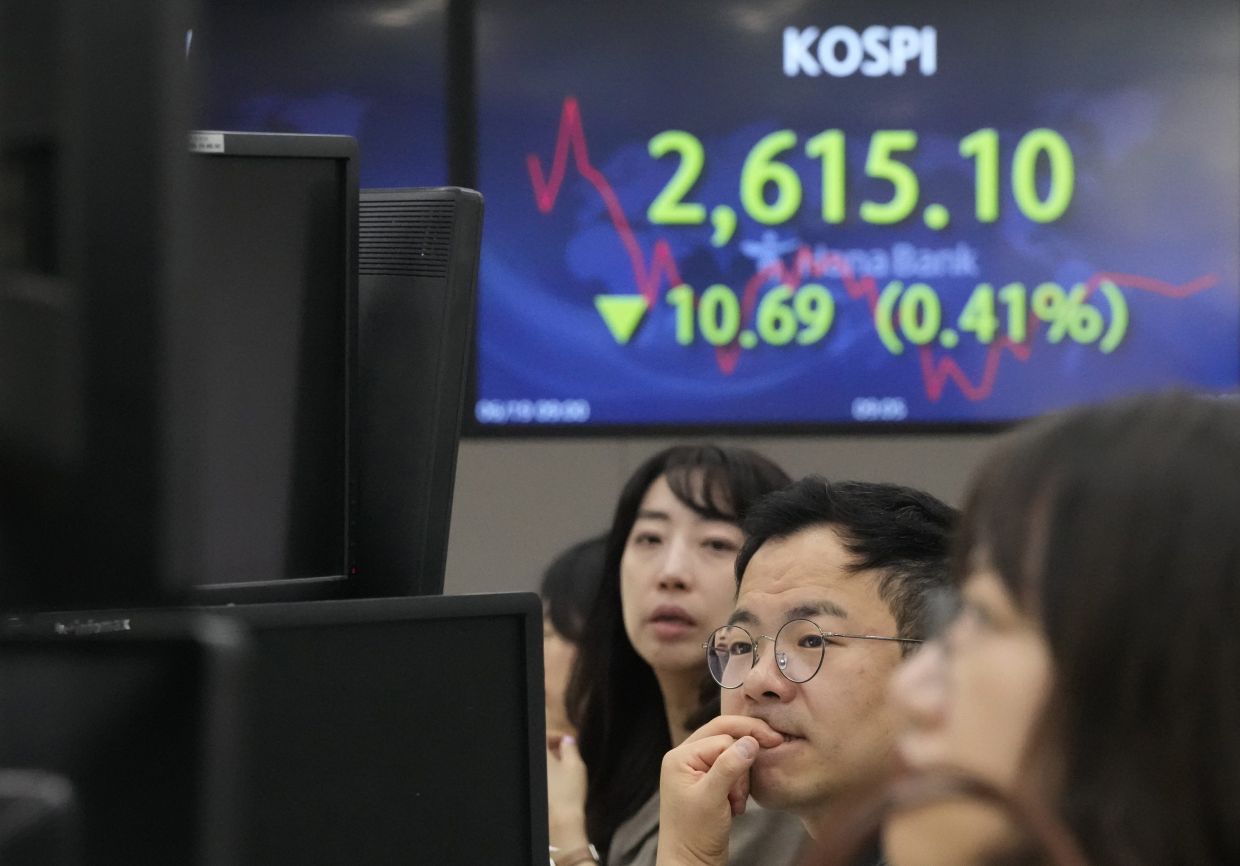Asian markets drop as traders await Fed boss testimony | The Star