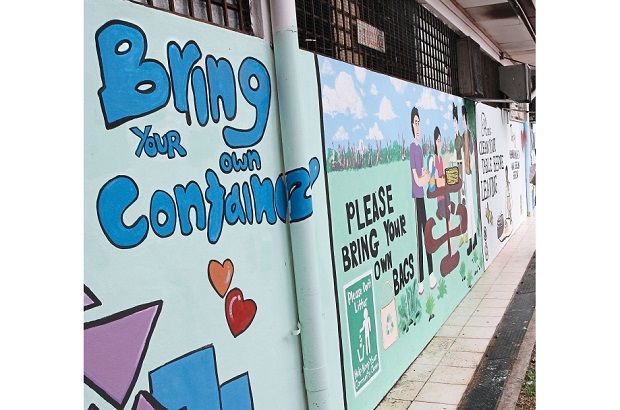 Mural at food court reminds patrons to be eco-conscious | The Star