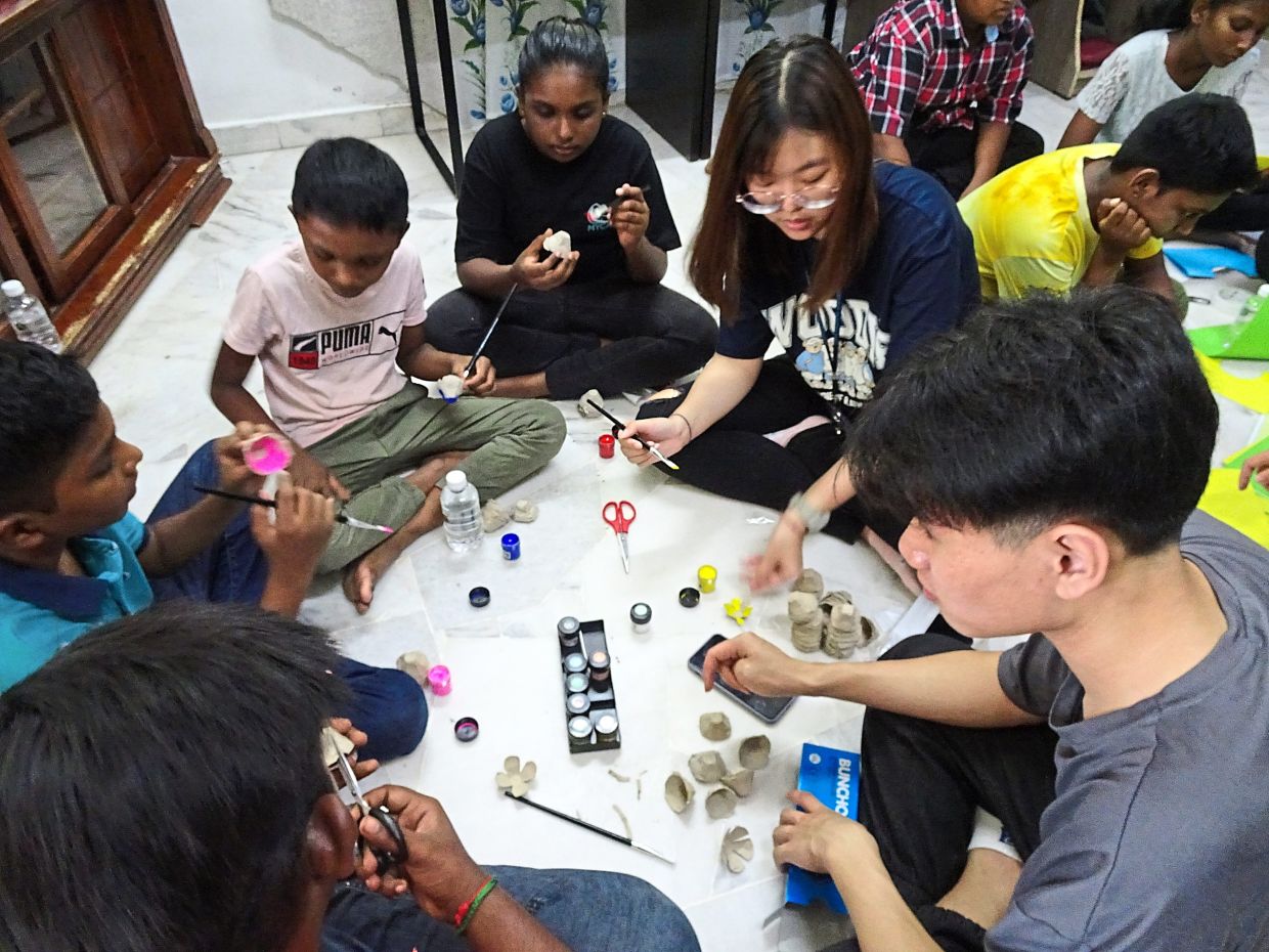 Varsity team imparts life skills with dose of fun to orphanage children ...