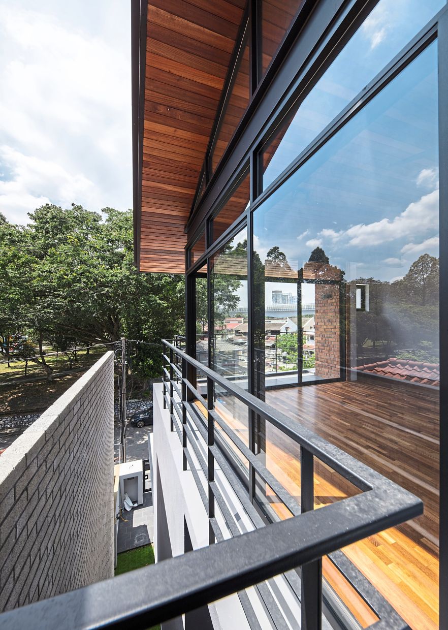Malaysian terrace house turned into 3-storey space that embraces nature ...