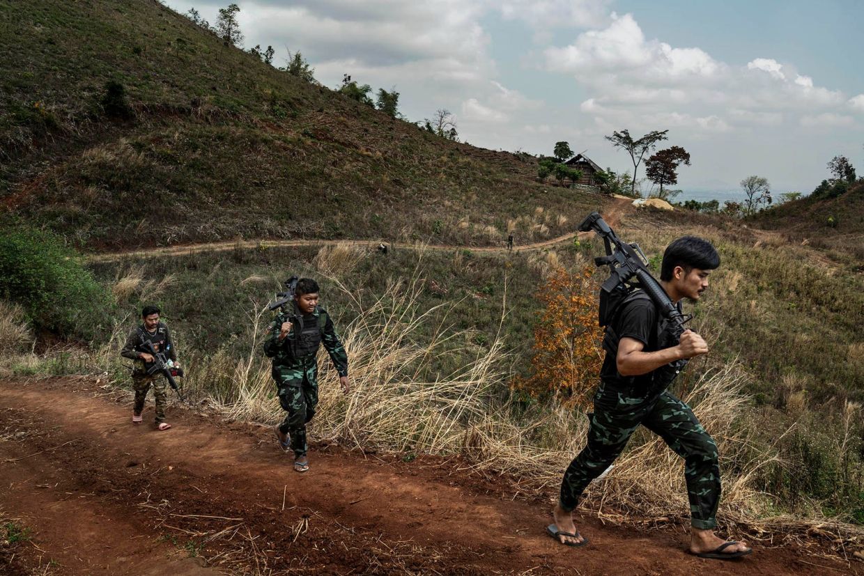 Two pro-government ethnic militia units in eastern Myanmar shift ...