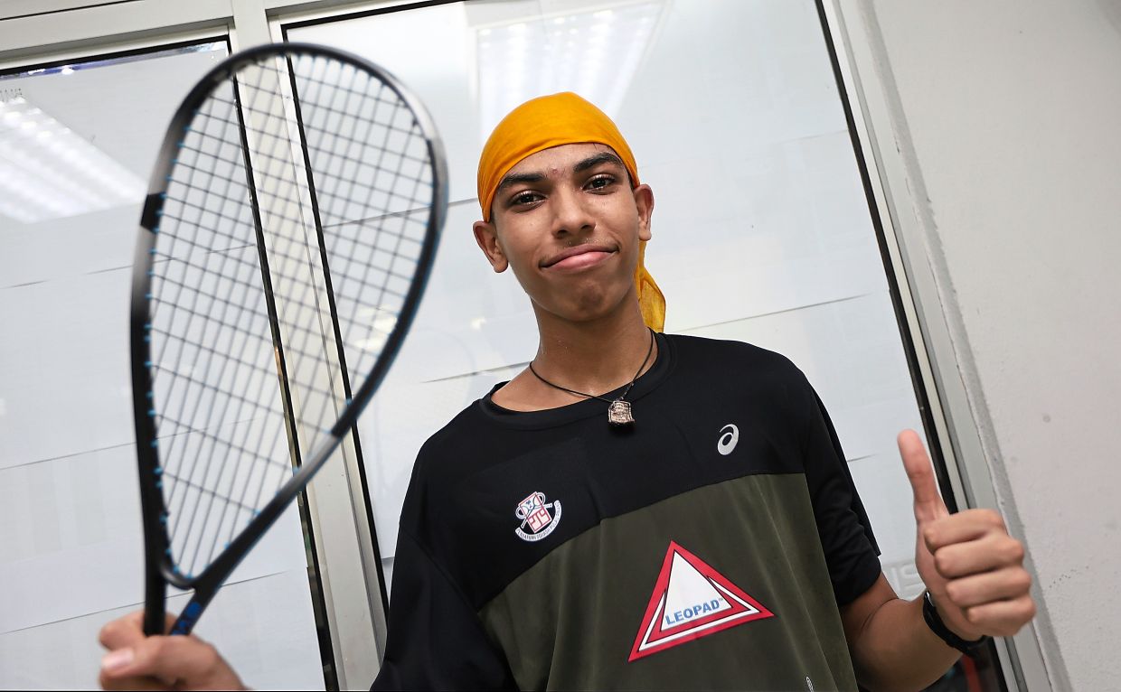 Squash: He’s way beyond his years | The Star