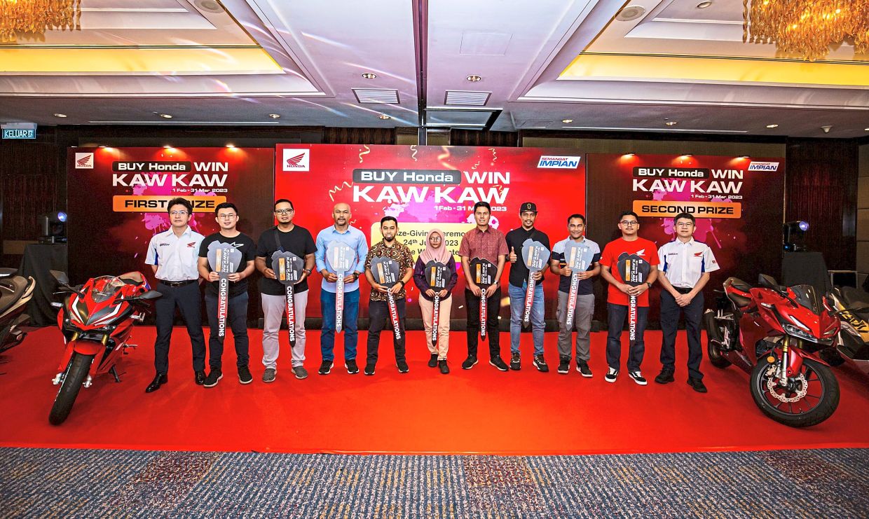 M-cycle maker rewards customers with RM1mil in prizes | The Star
