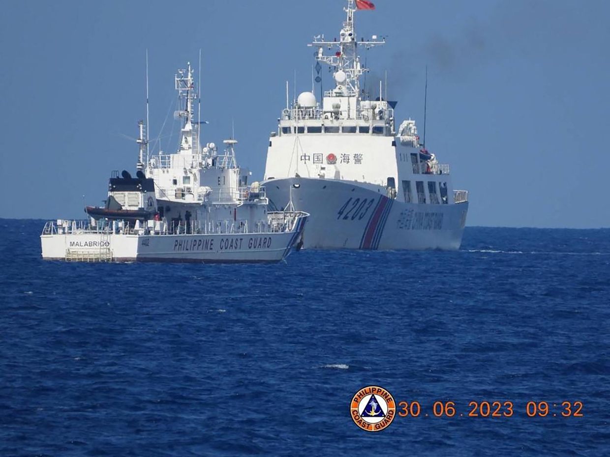 Philippine Coast Guard Accuses Chinese Boats Of Dangerous Manoeuvres