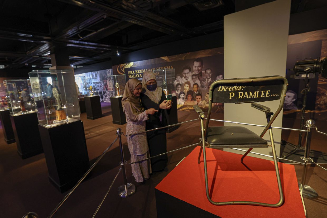 P. Ramlee's film prize illuminates M'sian cinema history exhibit at ...
