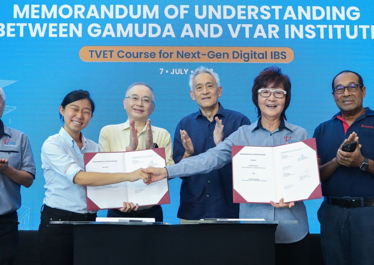 Over 600 graduates to benefit from VTAR Institute-Gamuda partnership ...
