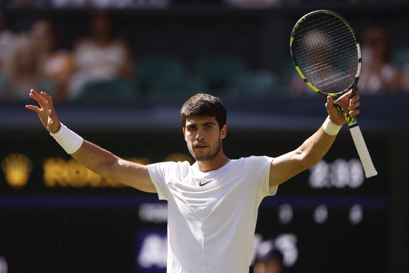 Tennis: Tennis-Alcaraz aims to make Wimbledon's Centre Court his own ...