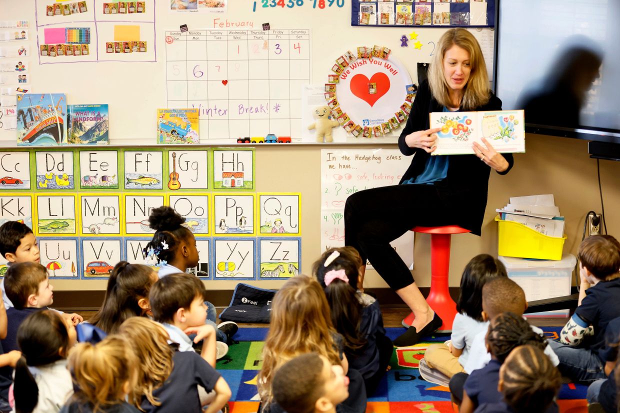 With whole community effort, one school is building a solid literacy ...