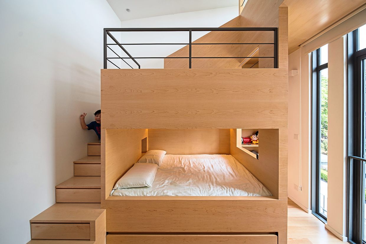 Malaysian family home with homogenous design exudes modern, minimalist ...