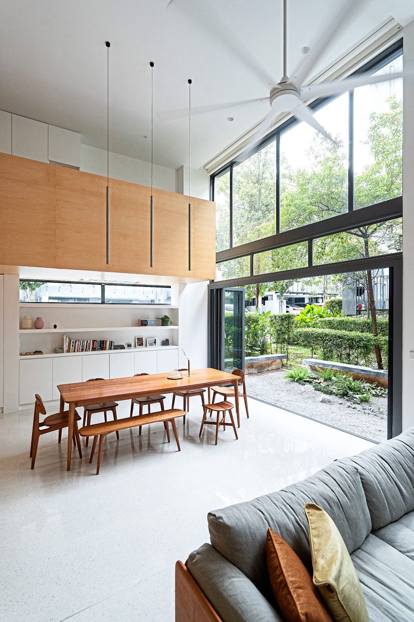 Malaysian family home with homogenous design exudes modern, minimalist ...