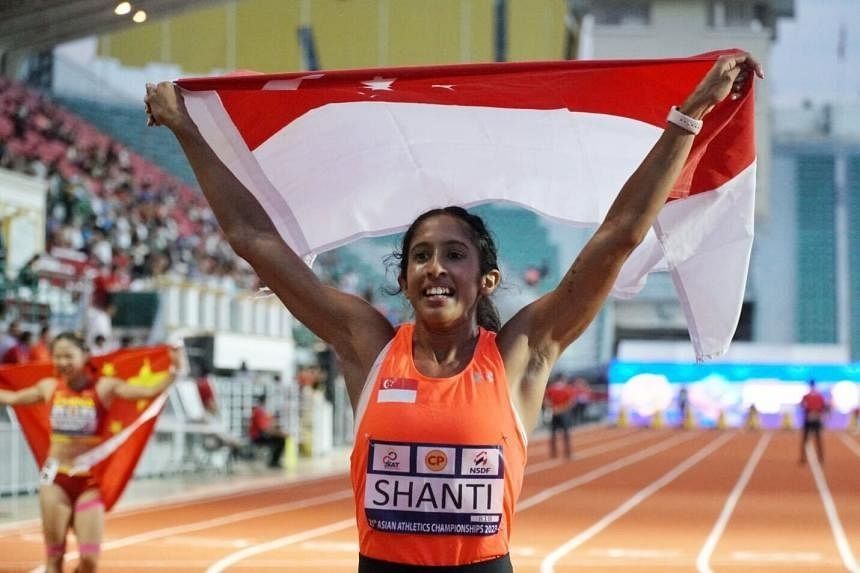 South-East Asia's history maker - Singapore’s Shanti Pereira claims ...
