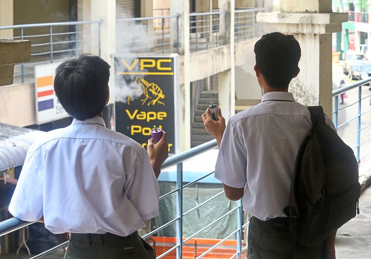 ‘Have rules on minors who vape’ | The Star