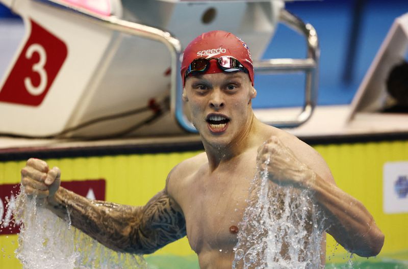 Swimming: Swimming-Richards off to winning start at worlds with British ...