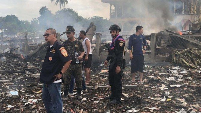 At least 10 killed in Thai firework warehouse blast in Narathiwat; more ...