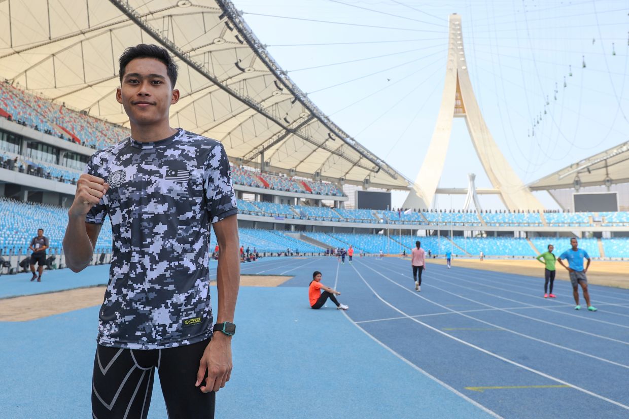 Athletics: Umar storms into men's 400m final | The Star