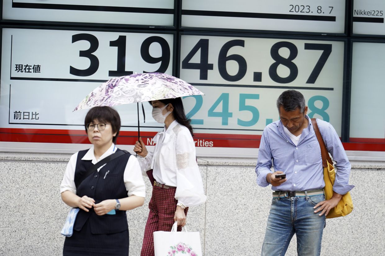 Asian markets struggle after more weak China data | The Star