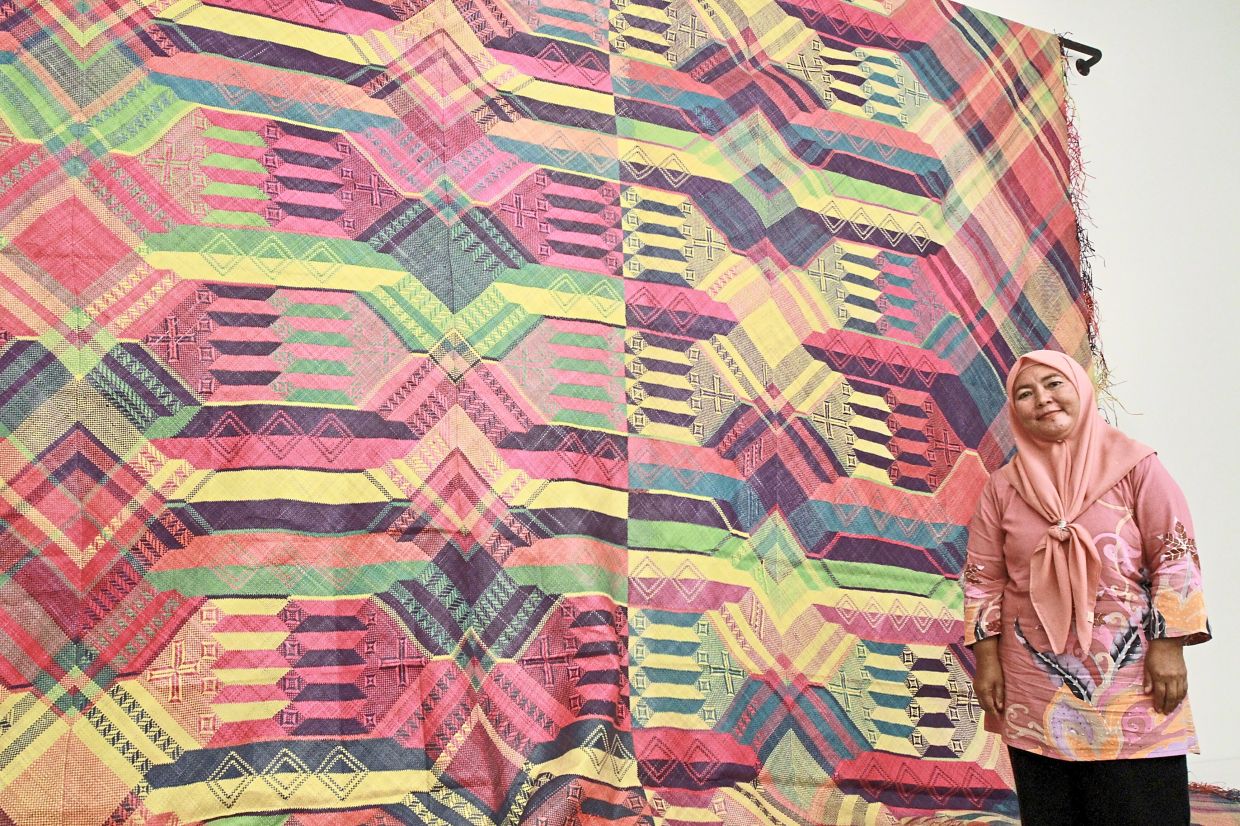 Entwined in tradition: Sabahan weavers who create beautiful works of art | The Star