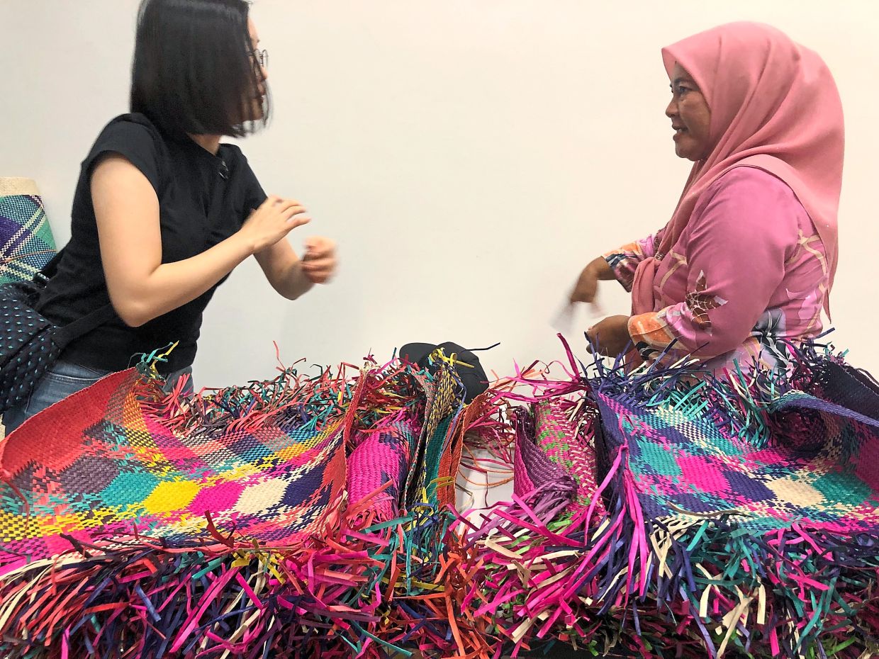 Entwined in tradition: Sabahan weavers who create beautiful works of ...