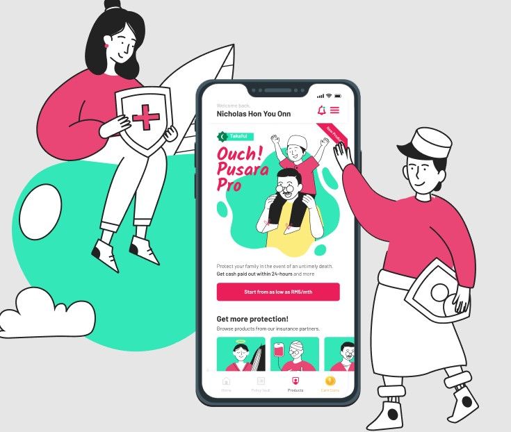 Ouch! launches new digital takaful plan | KLSE Screener