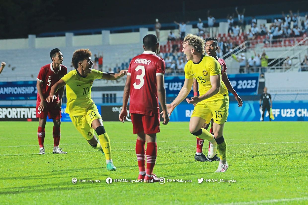 Football: Fergus shines in Malaysia’s upset win over Indonesia | The Star