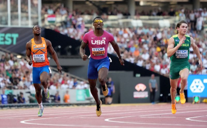 Athletics: Athletics-Defending champion Kerley fails to make 100m final | The Star