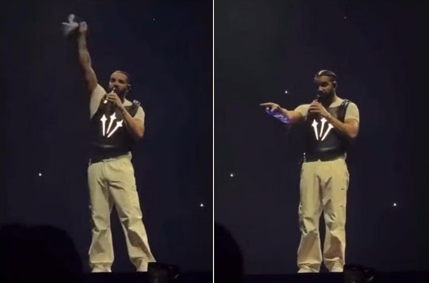 Rapper Drake catches book hurled at him during concert | The Star