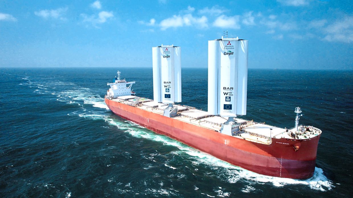 Cargill testing 37.5m sails in effort to slash fuel usage by one fifth ...