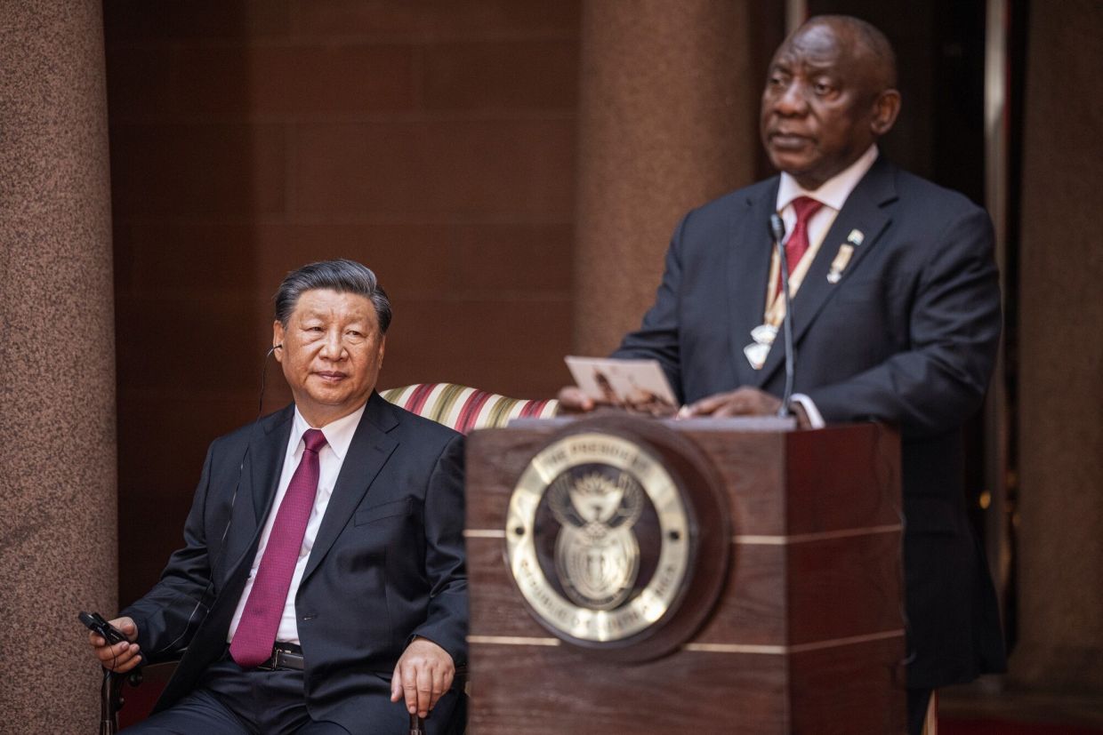 Xi says China, S. Africa 'at new historical starting point' on BRICS ...