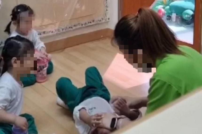 Ex-Kinderland teacher charged over allegedly pouring water into kid’s mouth, forcing her to lie ...