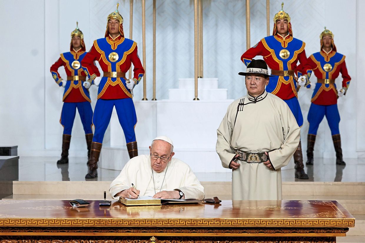 Pope in praise of religious tolerance | The Star