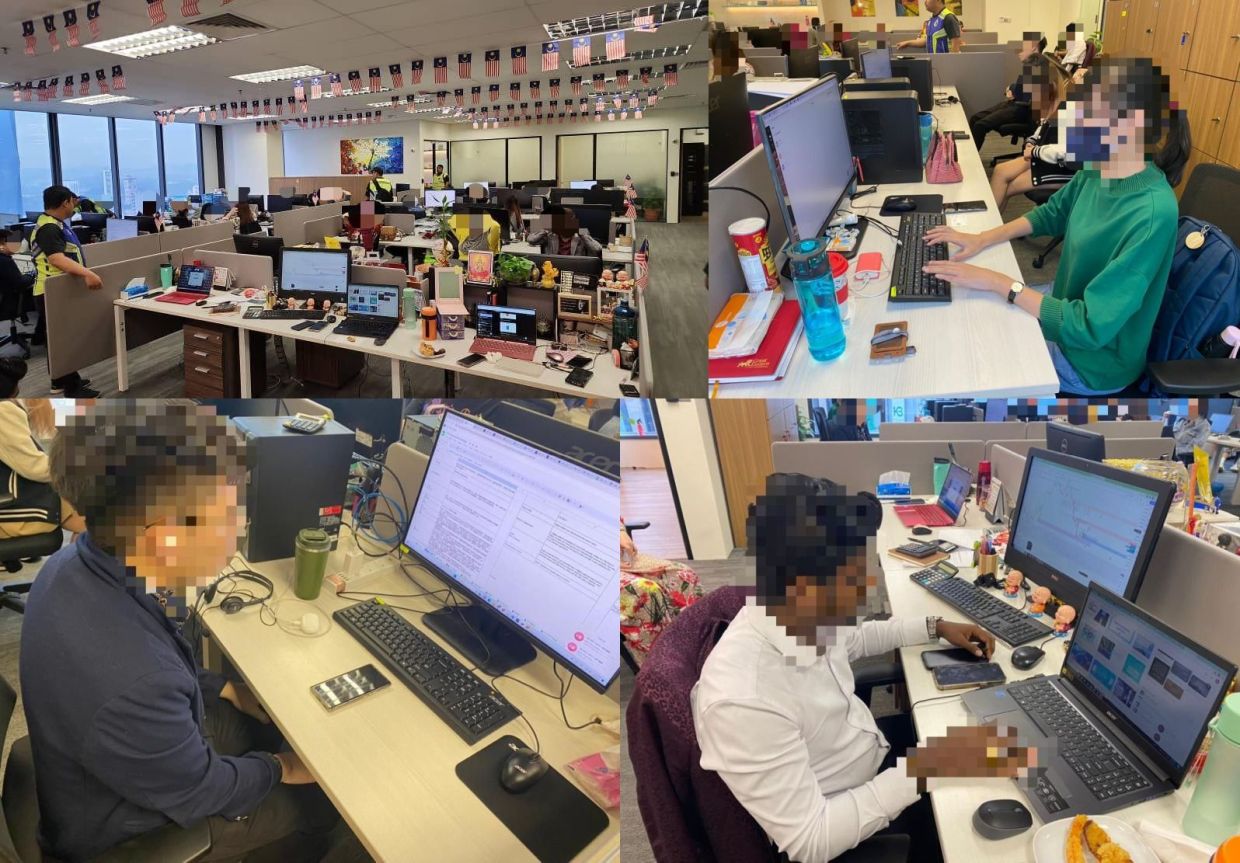 Investment scam syndicate busted, 29 arrested in police raid | The Star