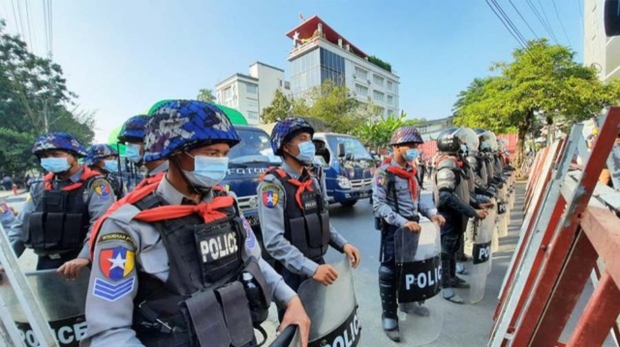 Six killed and three injured in terrorist attacks in central Myanmar ...