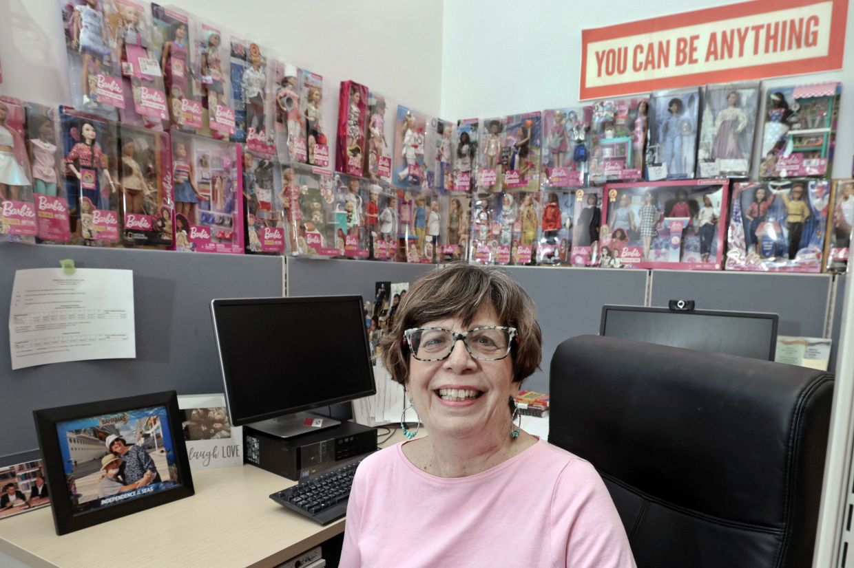 US counsellor collects dozens of career Barbies to inspire job seekers ...