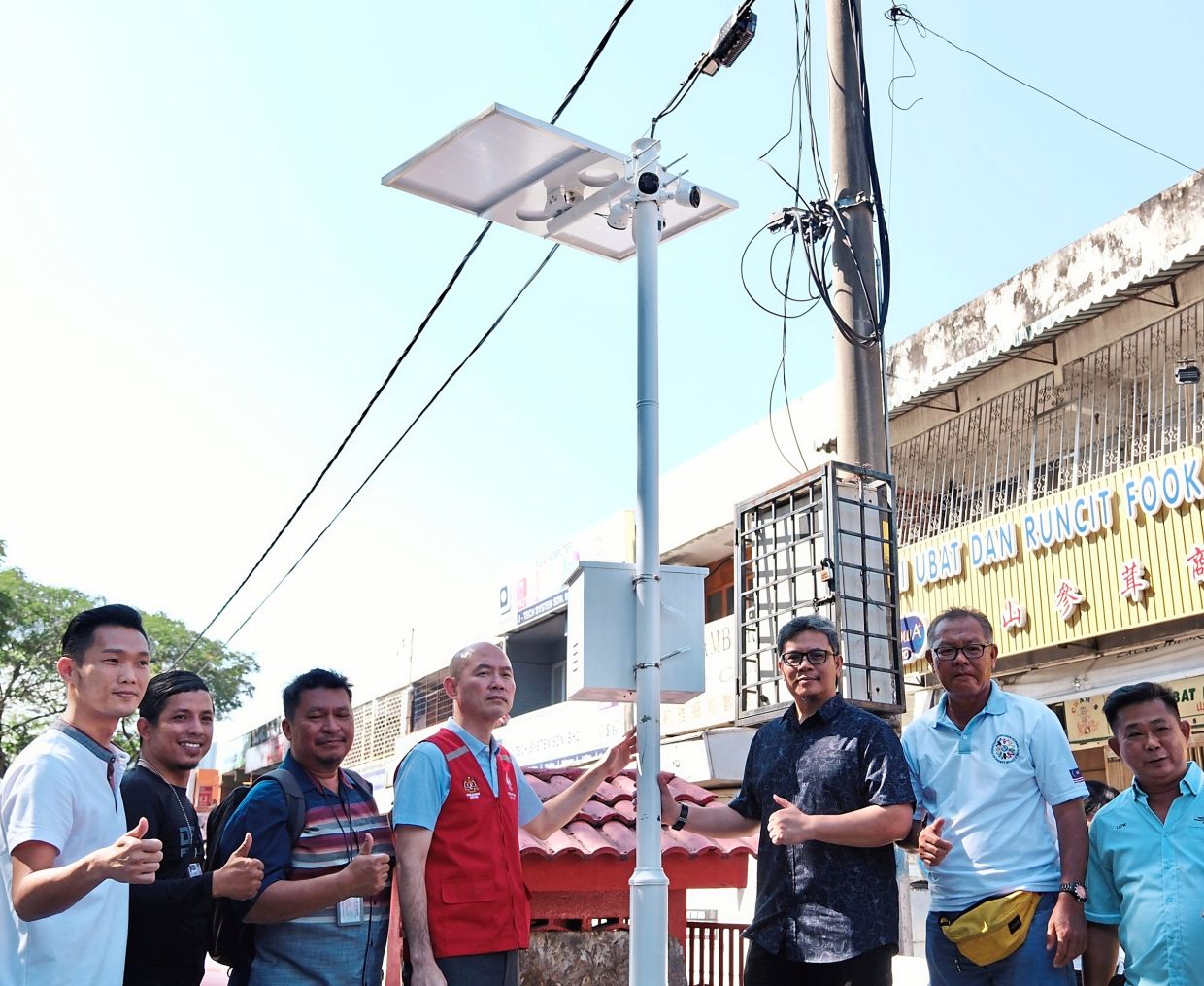 CCTV cameras installed at Kepong market to improve security | The Star