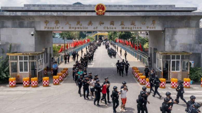 109 Wire Fraud And Scam Suspects Transferred To China From Myanmar