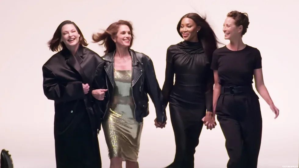 Naomi, Christy, Linda, Cindy! Fashion's supermodels return to tell ...
