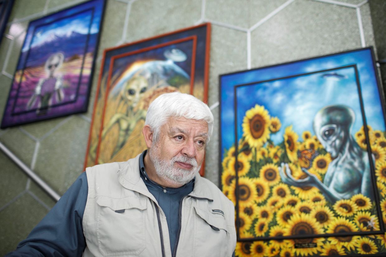 For one man, the presentation of ‘alien bodies’ is an important event ...