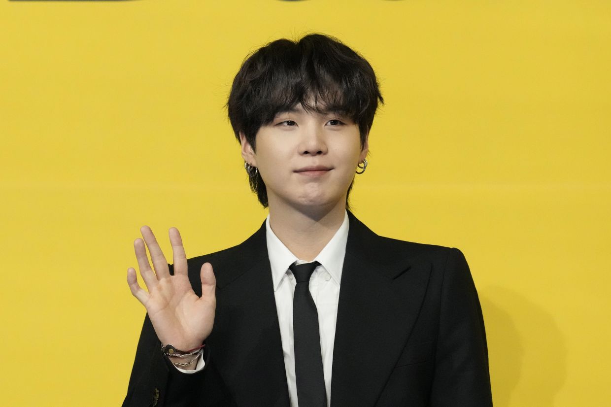 Suga of BTS begins military service, the third member to do so | The Star