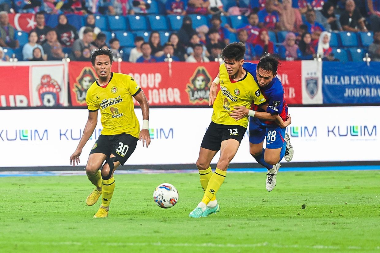 Football: JDT get over AFC defeat to crush Negri in Malaysia Cup | The Star