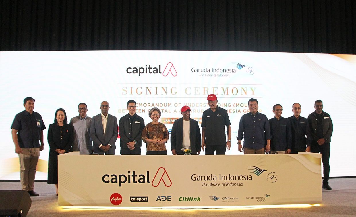Capital A-Garuda pact to see network expansion | KLSE Screener
