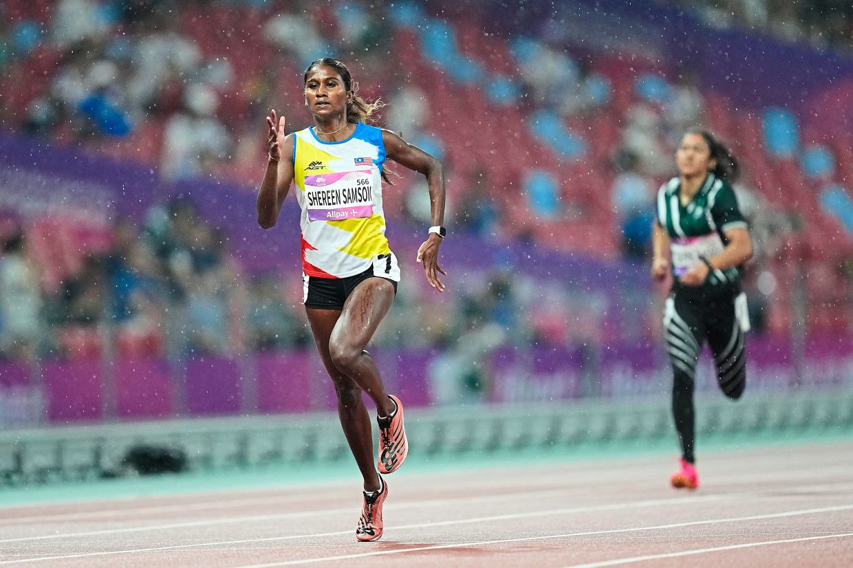 Athletics: Runner reaches 400m final to keep medal hopes alive | The Star