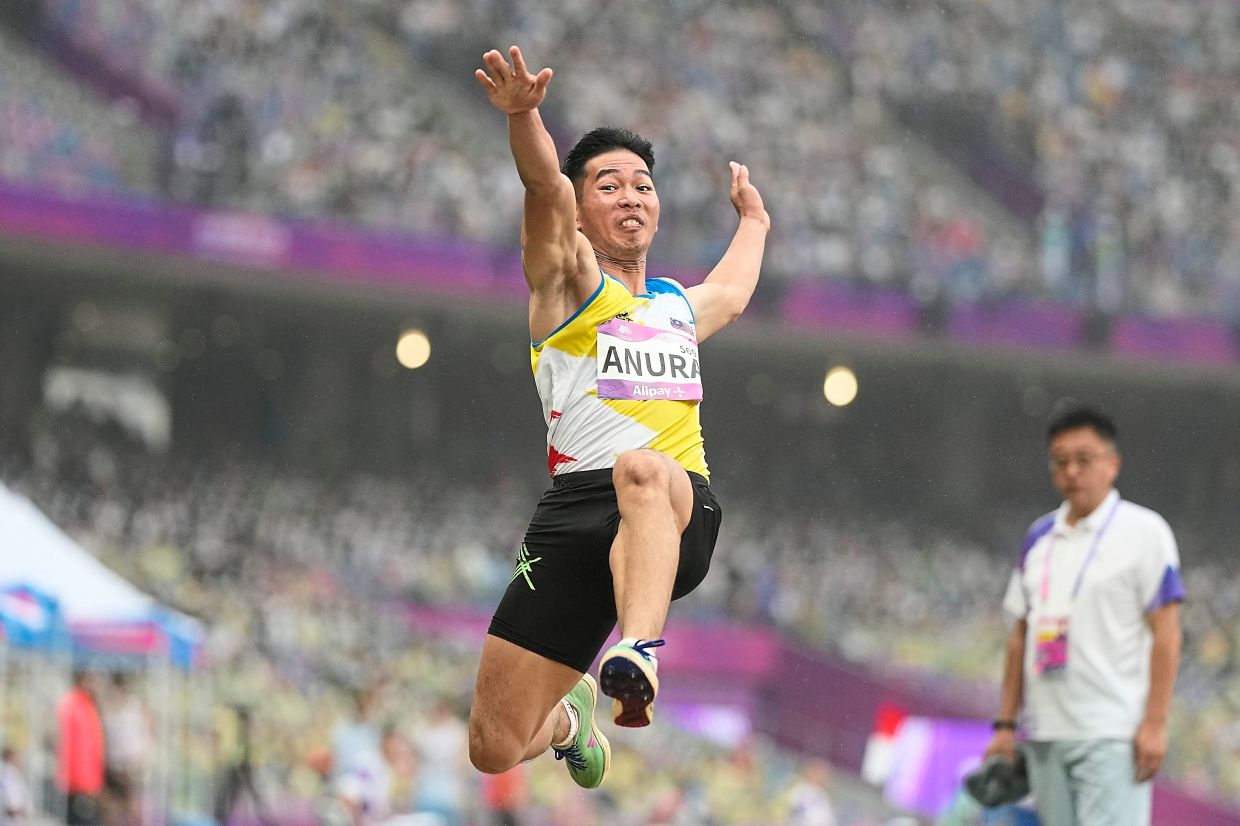 Athletics: Andre’s long jump bid washed out | The Star