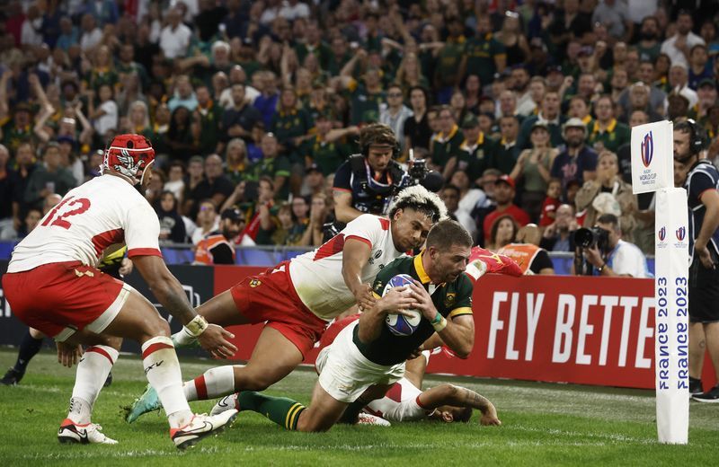 Rugby: Rugby-South Africa close on quarter-finals with Tonga win | The Star